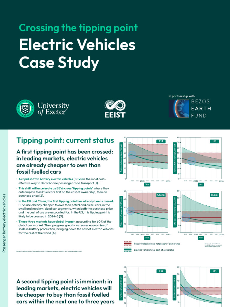 Positive-Tipping-Points-Case-Study-Electric-Vehicles-final | PDF | Electric Vehicle | Electric Car