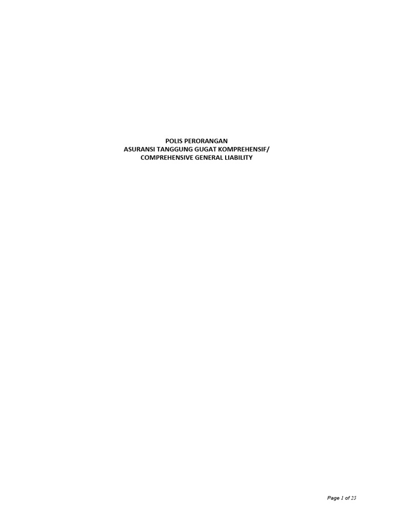 Policy Wording | PDF