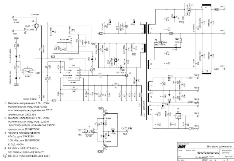 UC3842 Supply | PDF