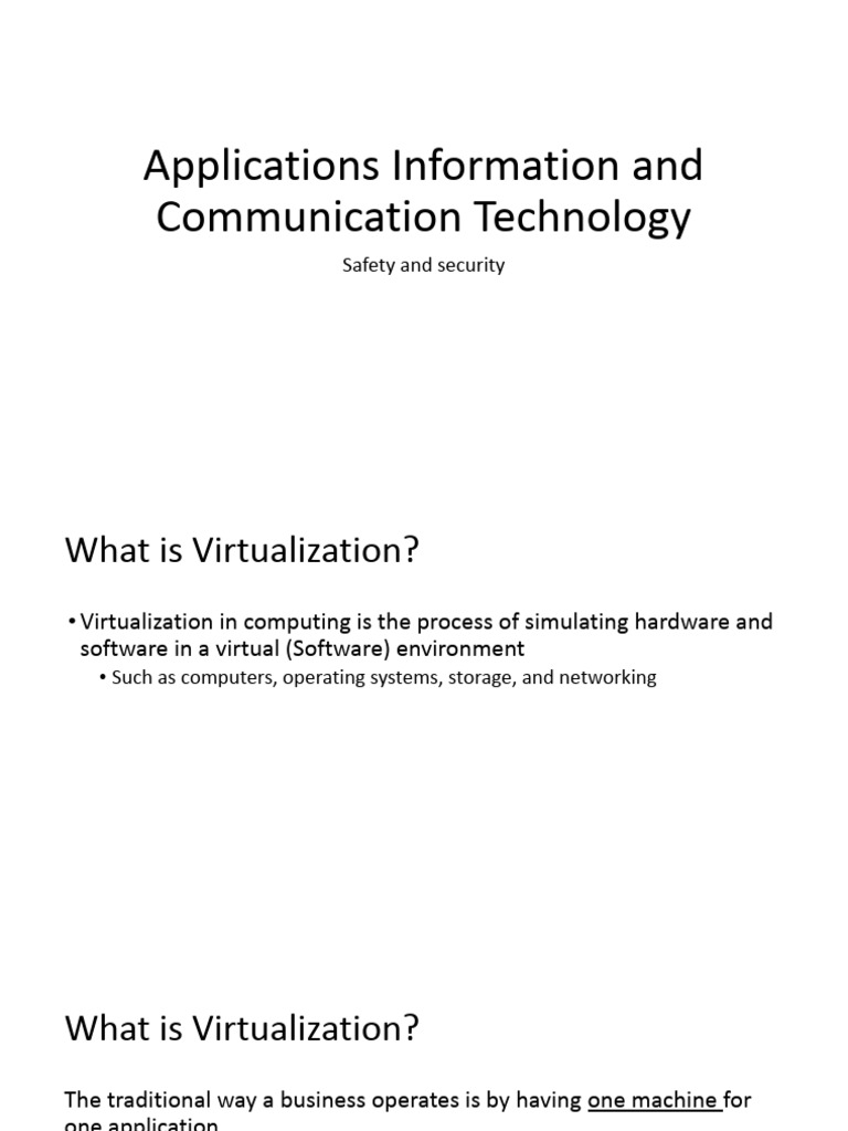 Lecture 13 | PDF | Virtualization | Cloud Computing Lecture 13 | PDF | Virtualization | Cloud Computing