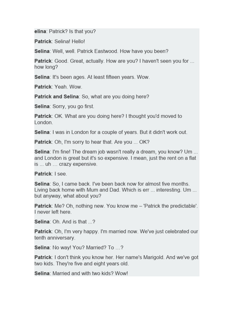 meeting an old friend | PDF