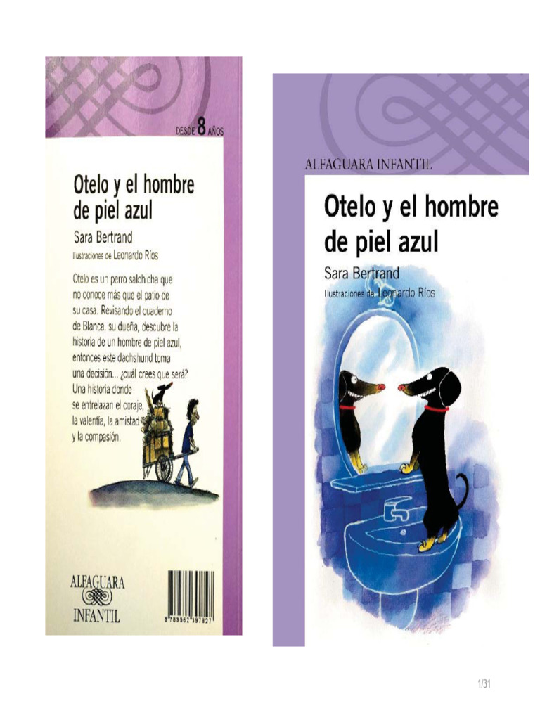 Otelo y El Hombre de Piel Azul Color | PDF