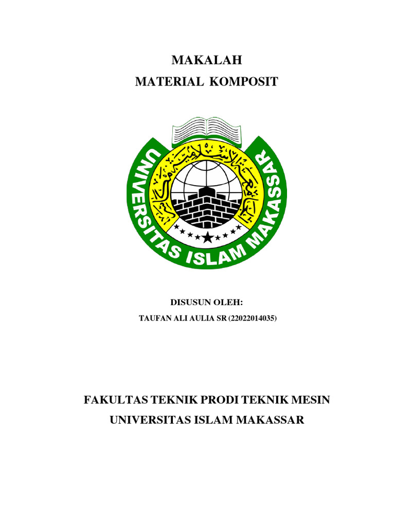 Makalah Material Komposit | PDF