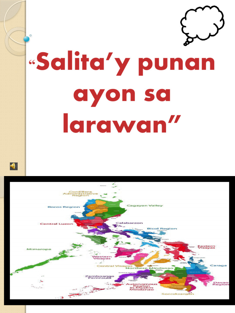 Salita'y Punan Ayon Sa Larawan" | PDF