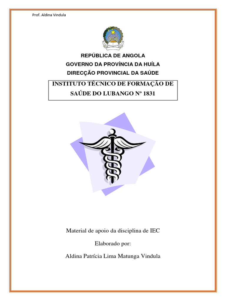 IEC_Actualizado | PDF | Comunicação | Promoção de saúde