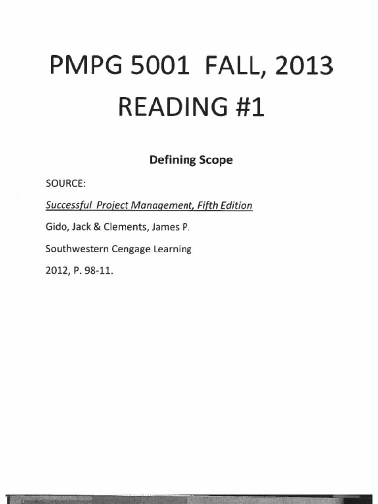 Scope Reading | PDF | Customer Satisfaction | Force