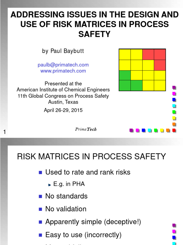 Diseño de Matrices para Análisis de Riesgos | Download Free PDF | Risk | Matrix (Mathematics)