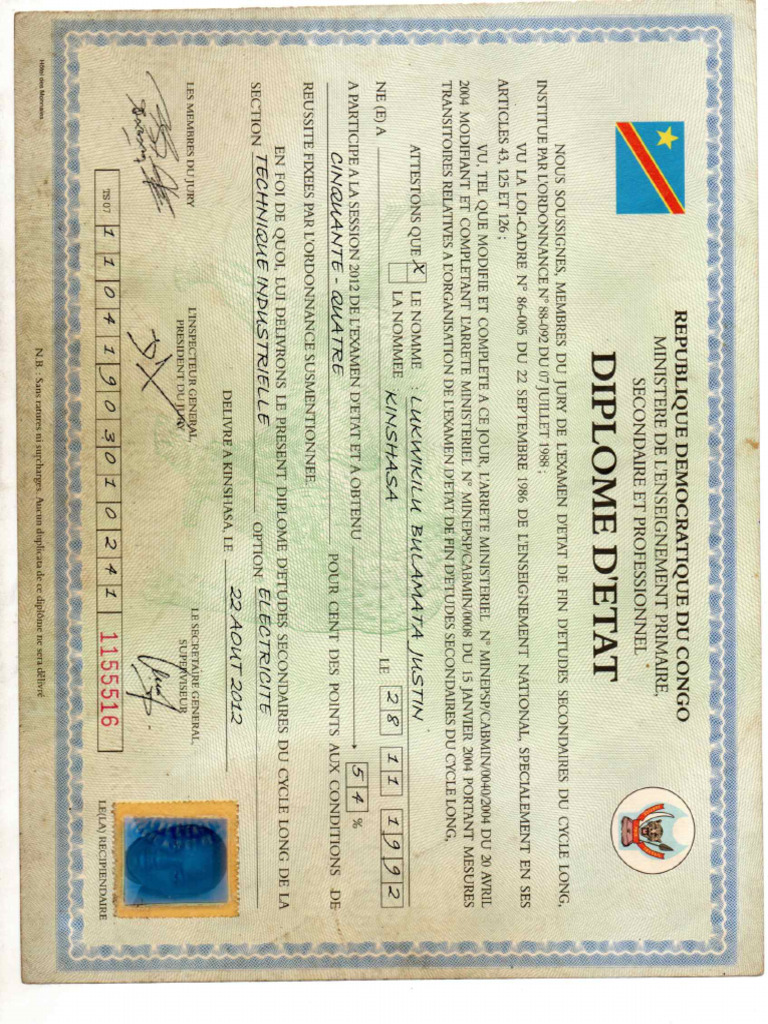 Diplome D'etat | PDF