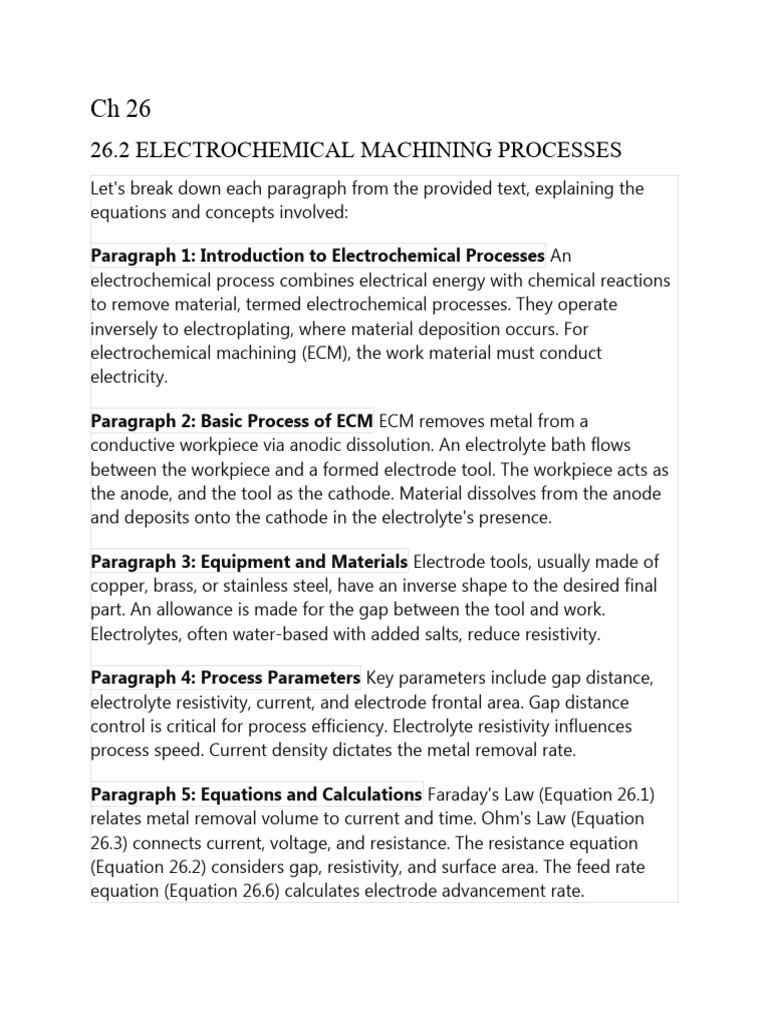 Manufacturing Process 2 Notes | Download Free PDF | Grinding (Abrasive ...