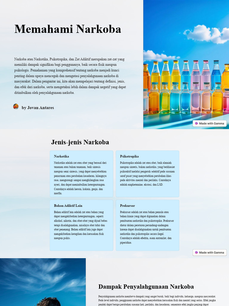 Memahami Narkoba | PDF