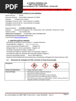 FISPQ - Metal Chek VP 30 LP Visivel Lavavel A Agua - Rev02 | PDF ...