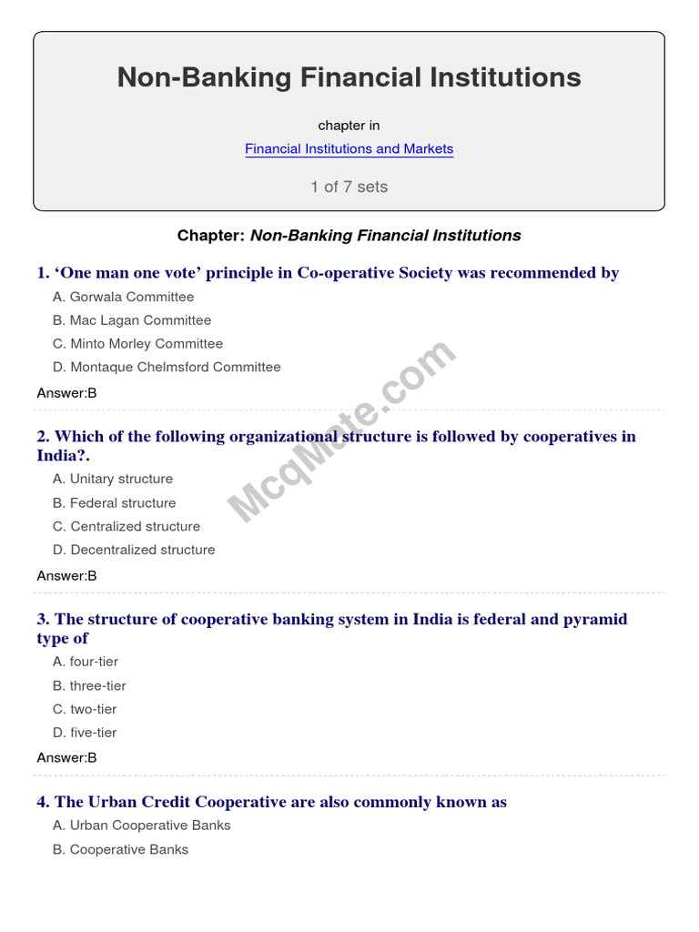 Non-Banking-Financial-Institutions-Financial-Institutions-And-Markets ...