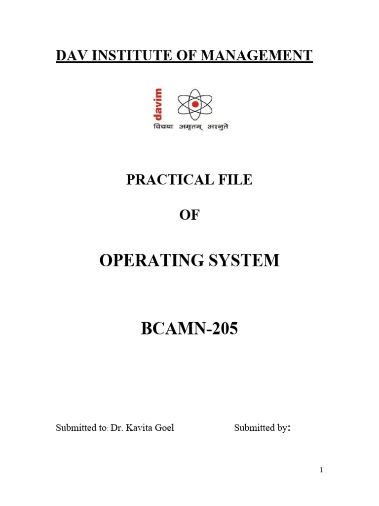 OS PRACTICAL FILE (2) | PDF | Unix | Operating System OS PRACTICAL FILE (2) | PDF | Unix | Operating System
