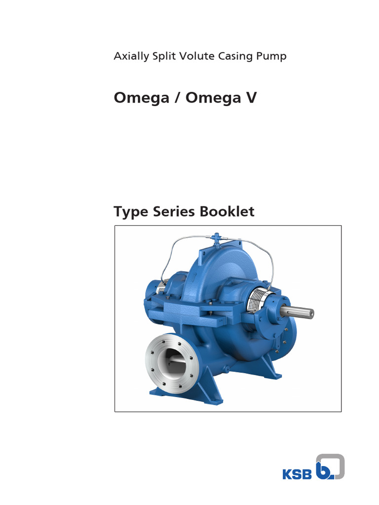 Manual Técnico - OMEGA (New) | PDF | Pump | Cast Iron