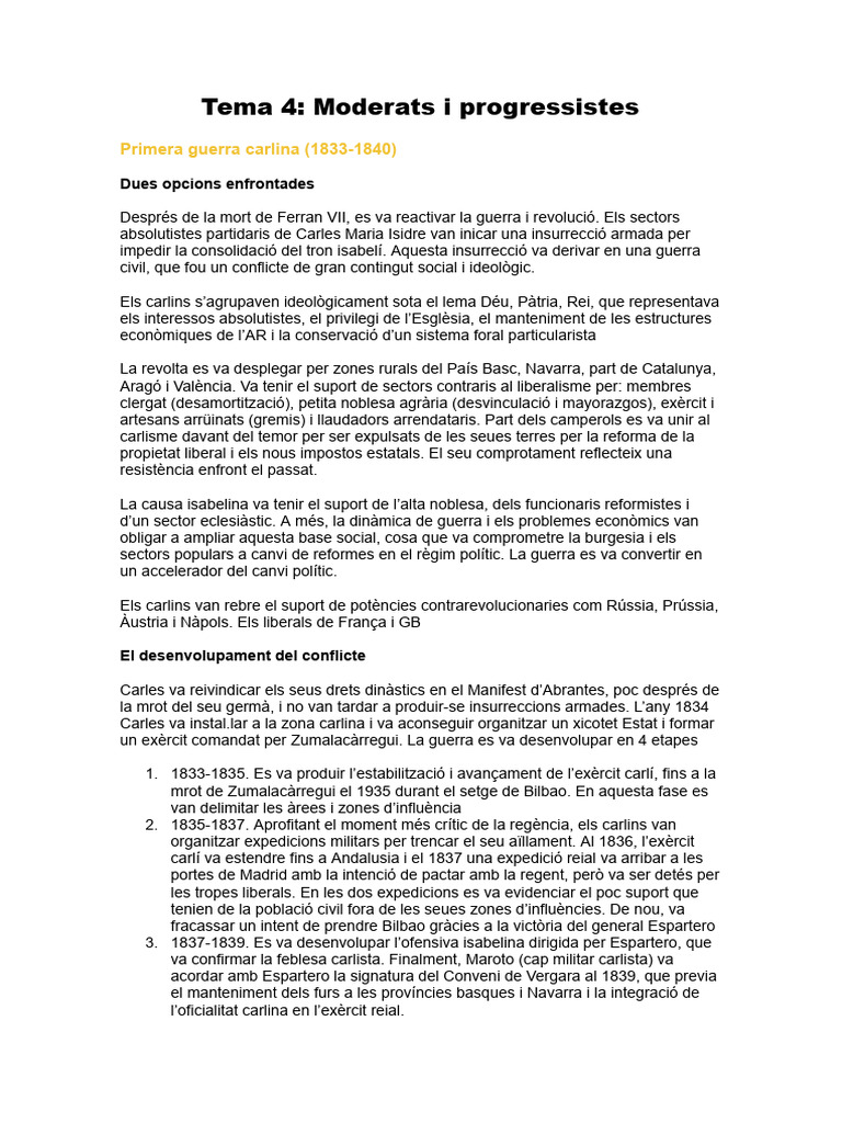 Tema 4 (2) Història | PDF