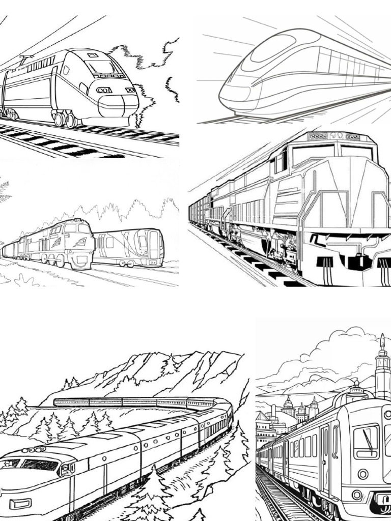 Sketsa Kereta Api Sultan | PDF