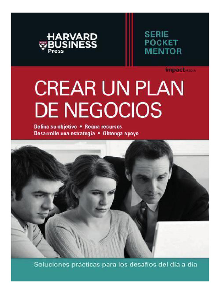 Crear-un-plan-de-negocios-serie-pocket-mentor | PDF