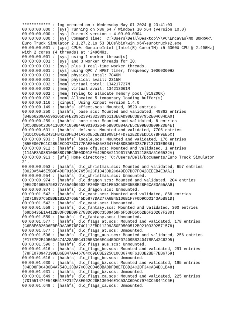 game.log | PDF | Thread (Computing) | Computer Engineering