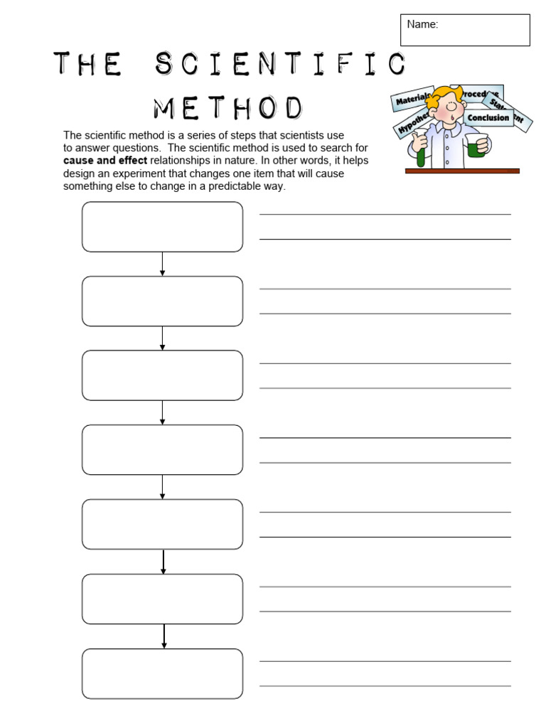 03 - The Scientific Method (Note To Fill In) | PDF