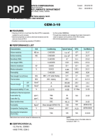 EM-526 Datasheet 20190426 | PDF | Building Engineering | Electromagnetism