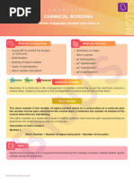 Bond Angle Chart | PDF | Stereochemistry | Atomic