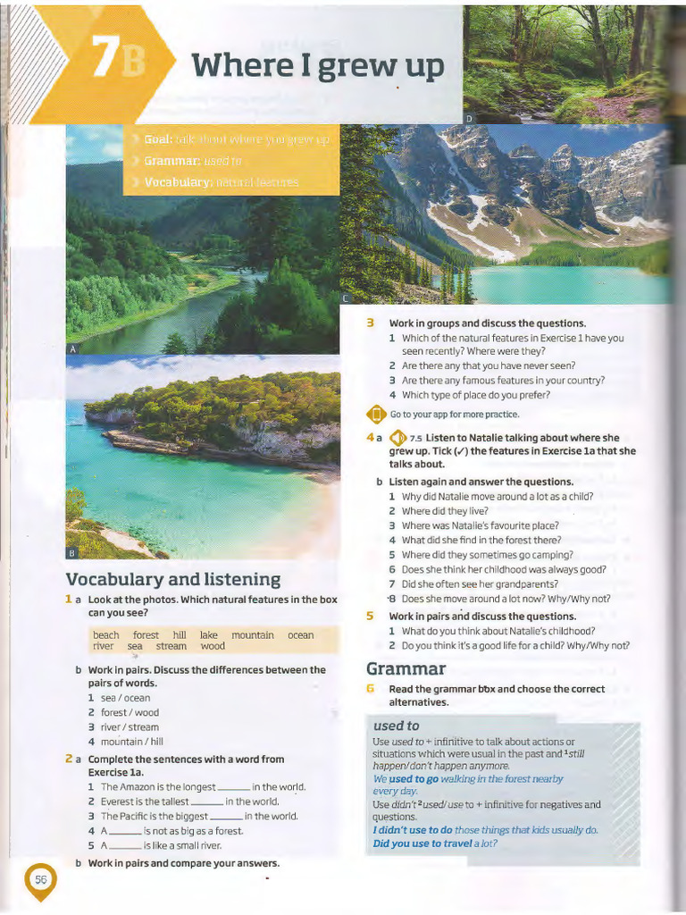 Roadmap A2 Unit 7b 1 | PDF | Syntax | Grammar