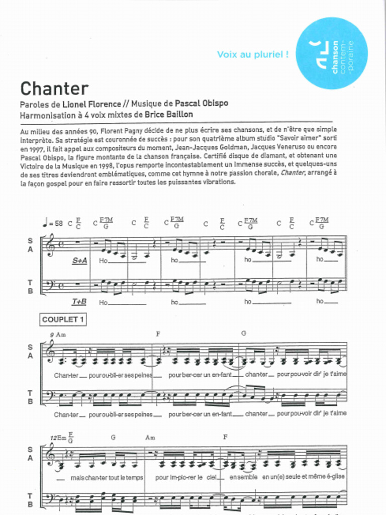 GcB20_B-Partition_CHANTER | PDF