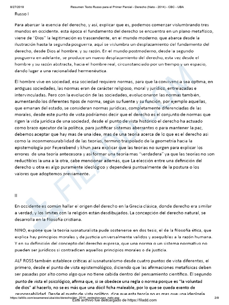 Resumen TGD Primer Parcial Uba | PDF