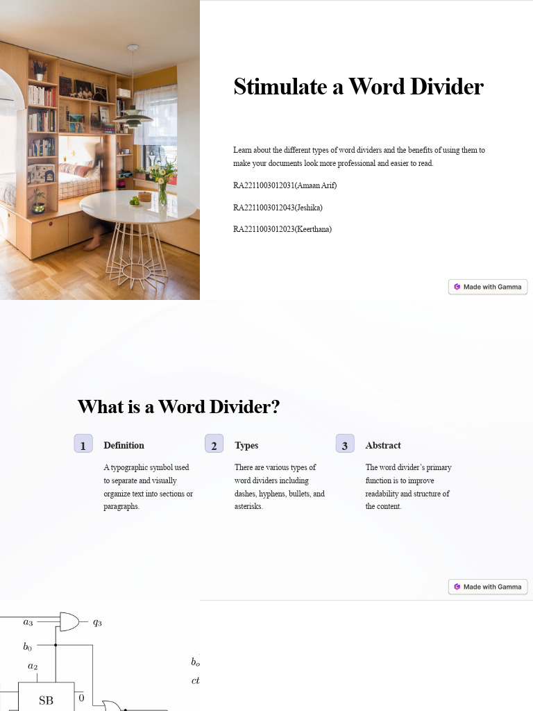 Stimulate A Word Divider | PDF | Word | Typography