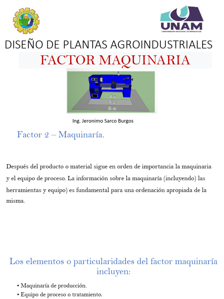 Factor Maquina | PDF | Herramientas | Ingeniería