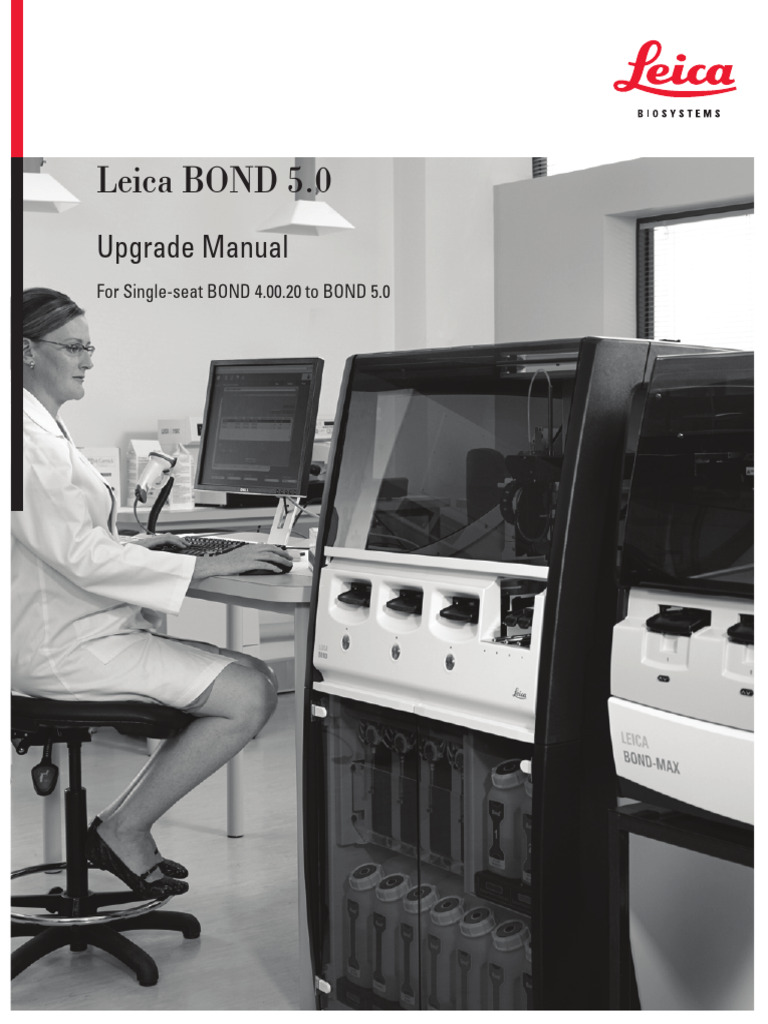 Leica BOND 5.0 Upgrade Manual | PDF