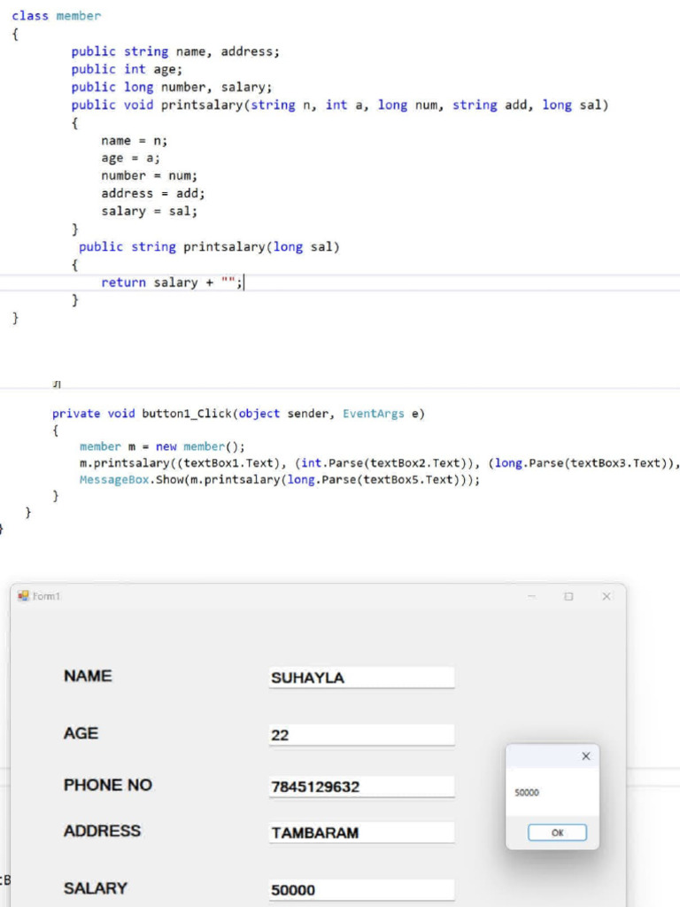 C# Programming | PDF | Computer Programming | Object Oriented Programming