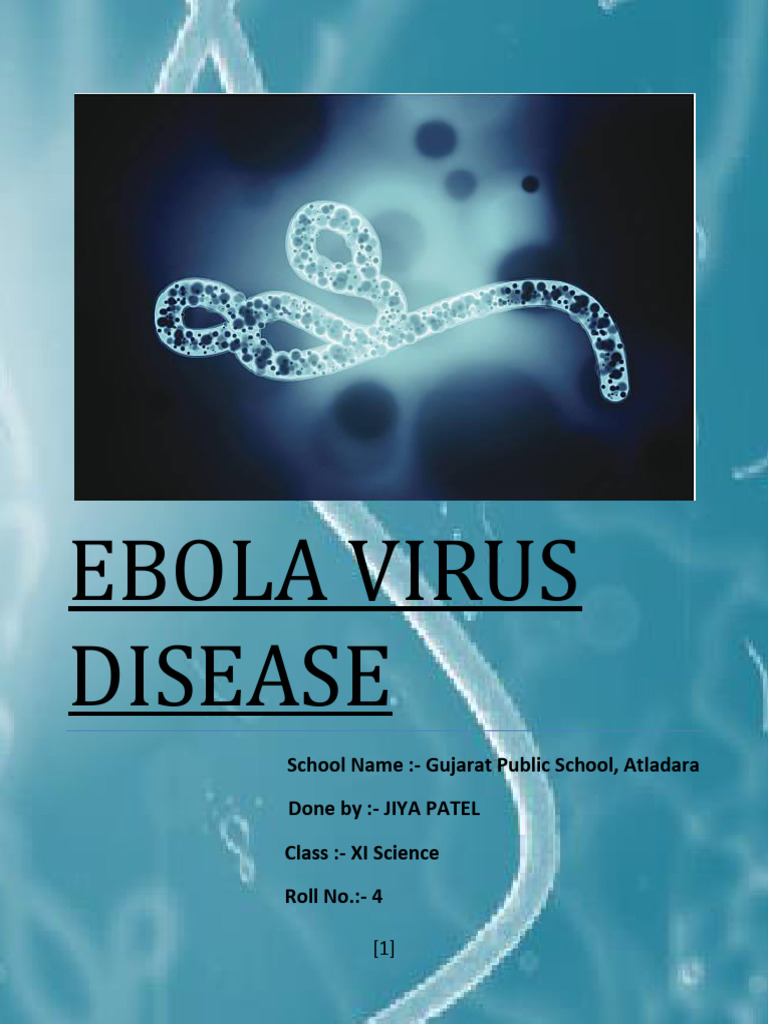 Ebola Virus | PDF | Infection | Virus
