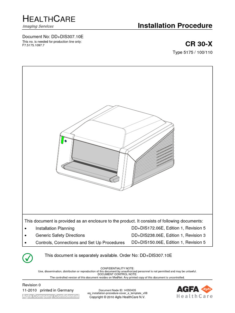 Installation Procedure - CR 30-X | PDF | Business | Computers