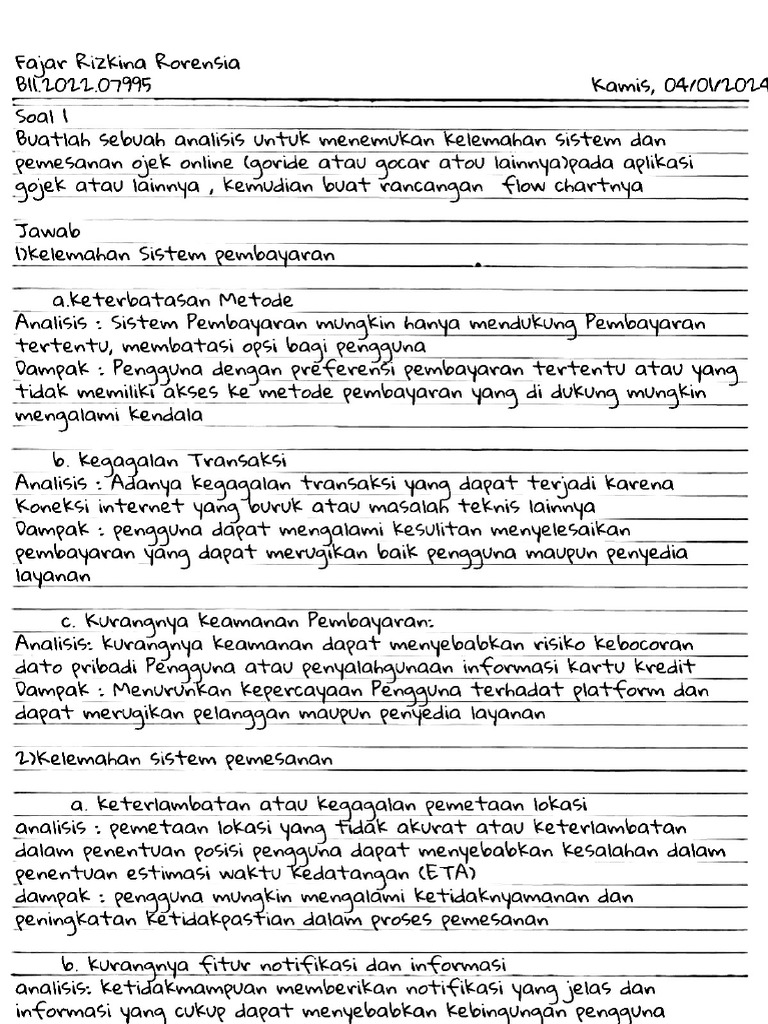 Sim Latihan Uas | PDF
