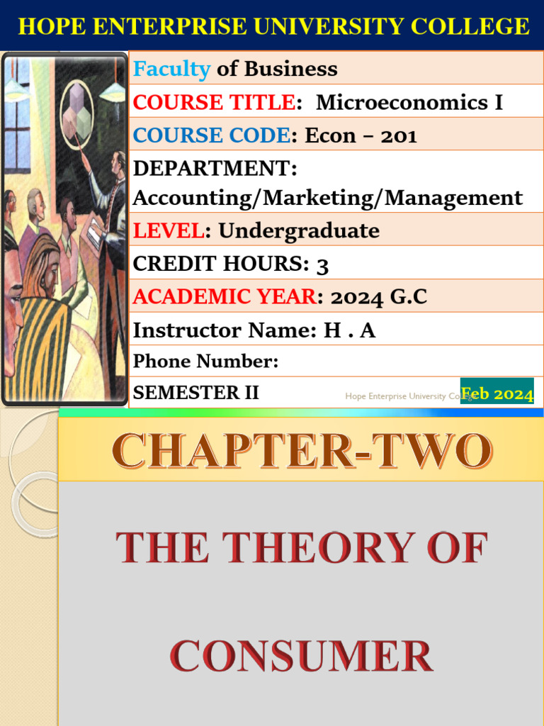 Micro Cha 2-P1 | PDF | Utility | Marginal Utility