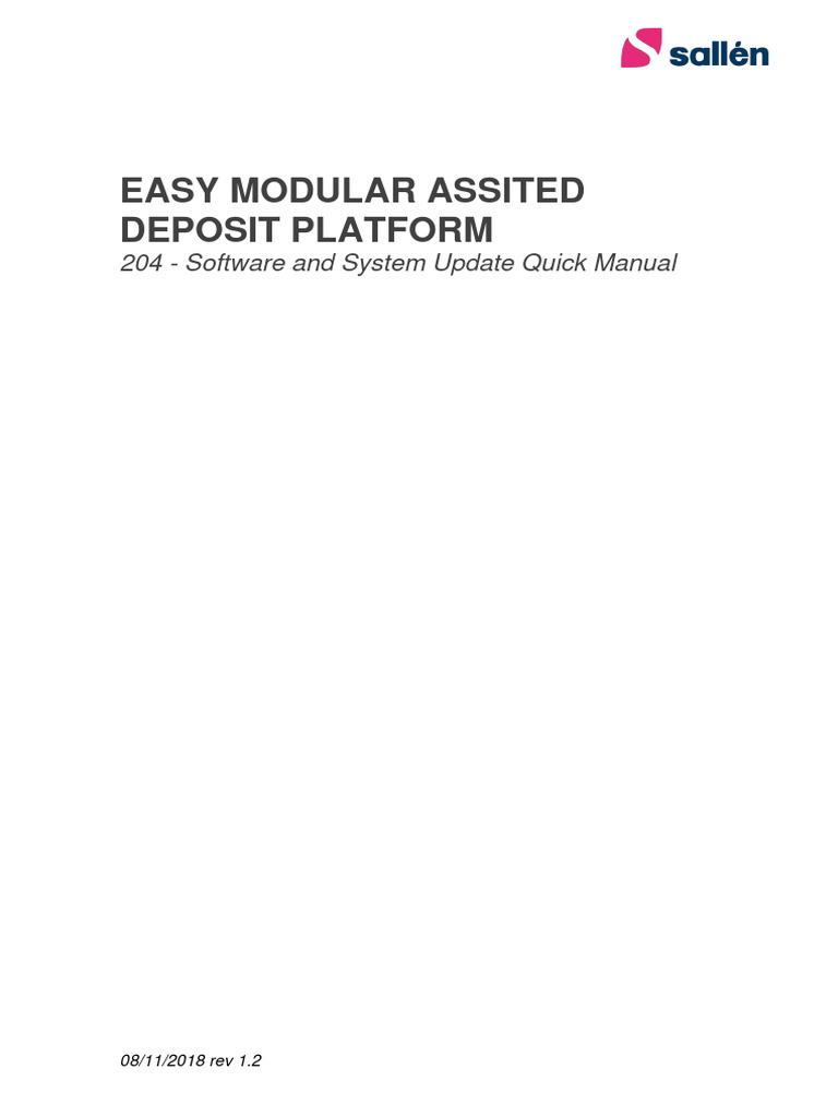 EMA-204-Technical-Software and System Update Quick Manual (ENG) v1.2_1.2.0.7 | PDF | Computer ...