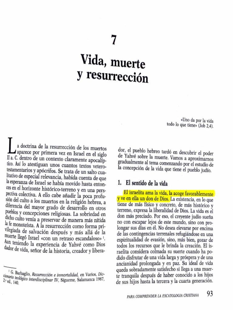 Vida, muerte y resurrección en Israel | PDF | La resurrección de Jesús ...
