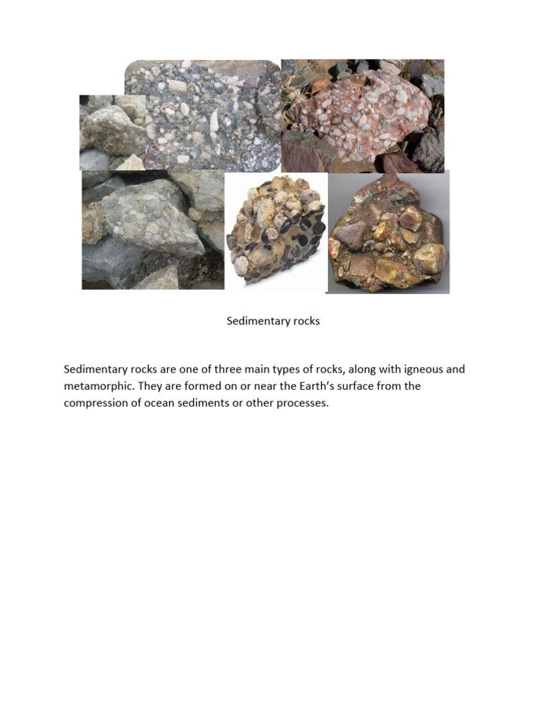 Sedimentary Rocks | PDF
