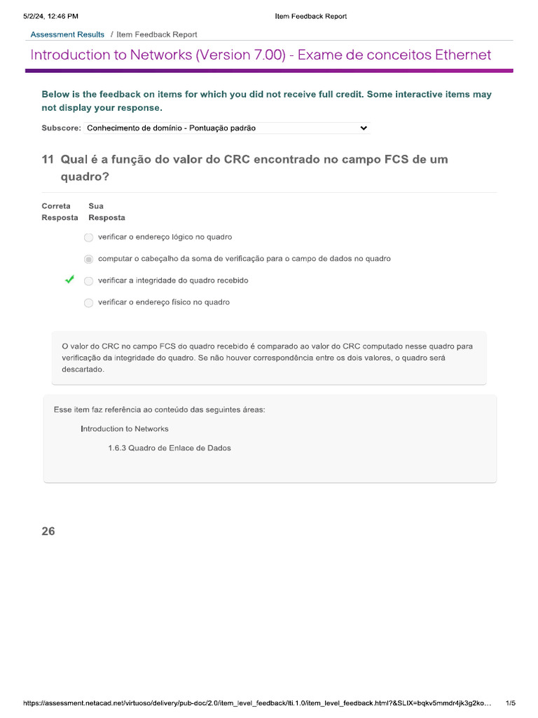 E2 Questoes Cisco Ccna | PDF