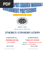 Energy Conservation Poster | PDF