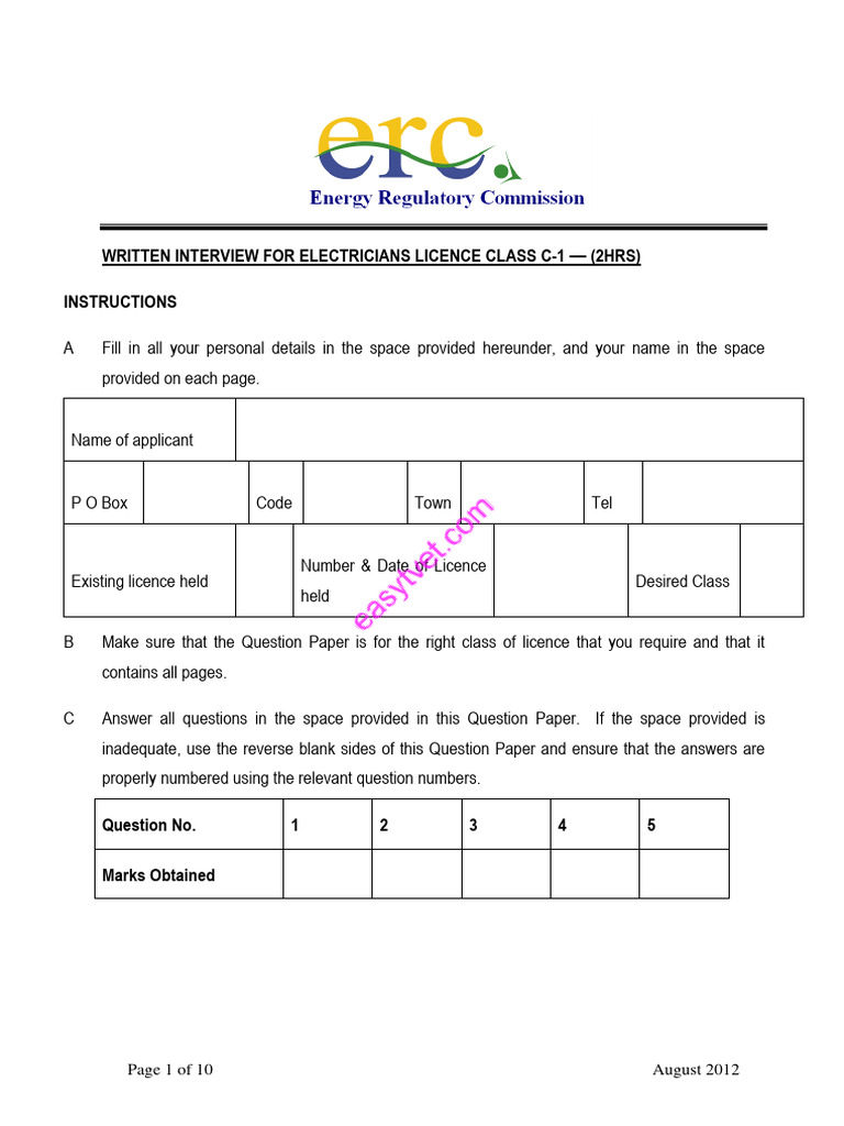 Electrician License Exam Guide | PDF | Power Engineering | Electrical ...