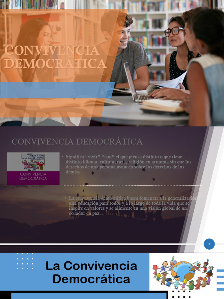 2.2 La Convivencia Democratica | PDF | Democracia | Ideologías políticas