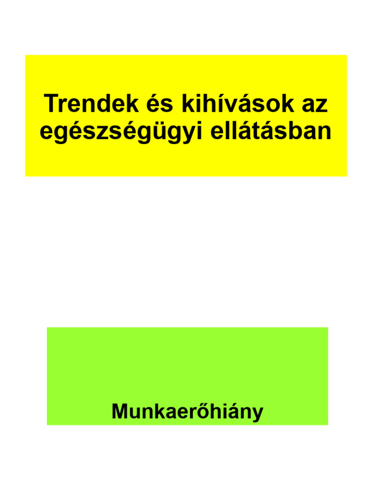 1.trendek És Kihívások | PDF