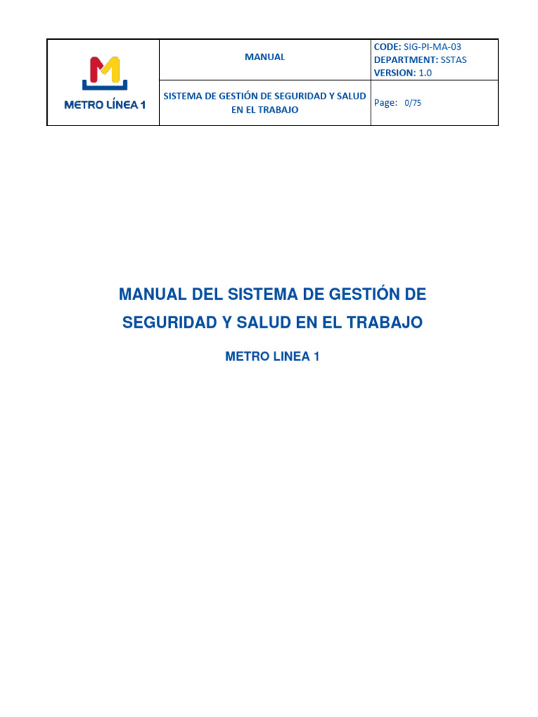 Sig Pi Ma 03 Manual Del Sistema SST | PDF