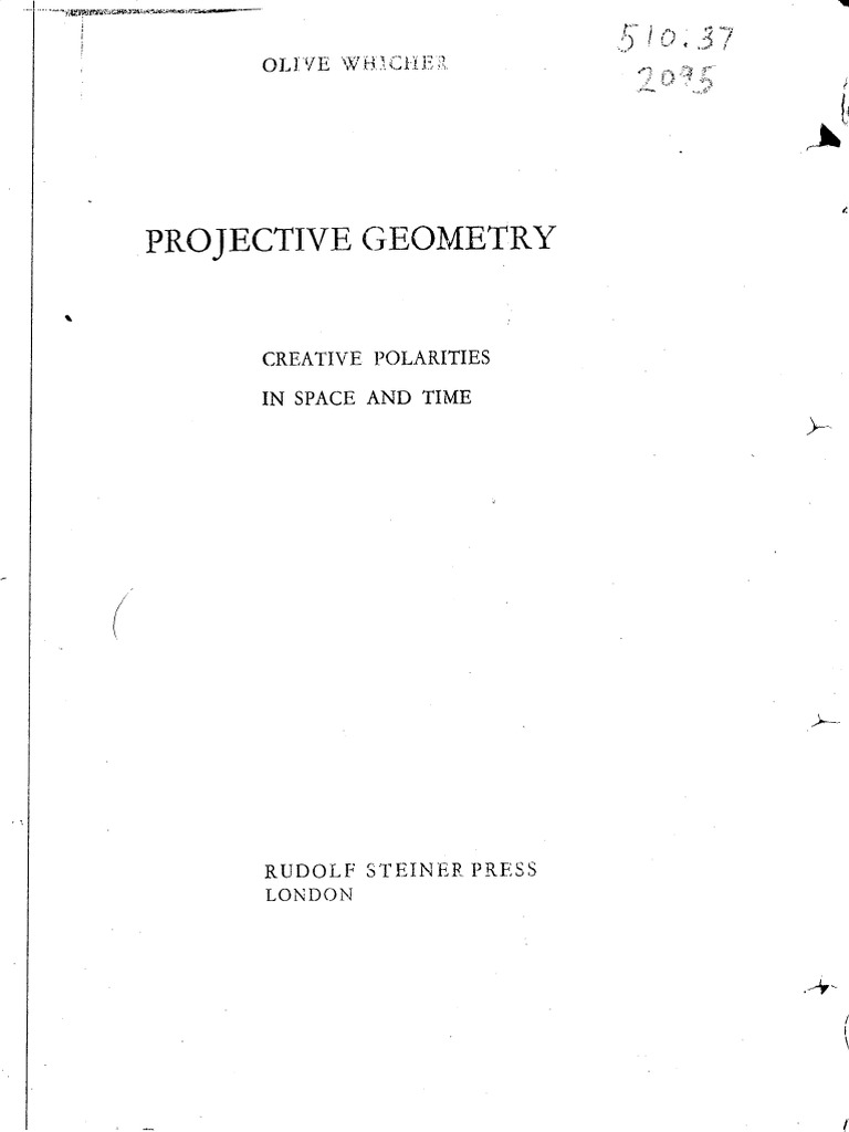 Projective Geometry | PDF