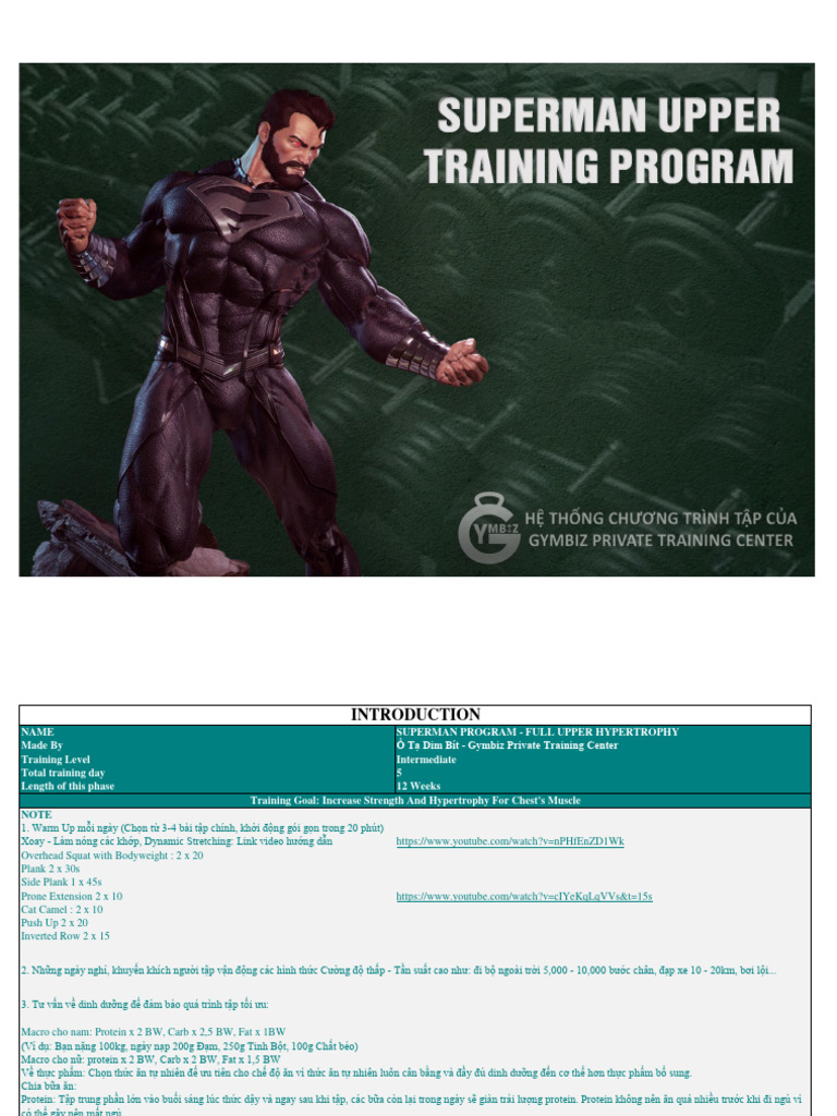 Superman Upper | PDF