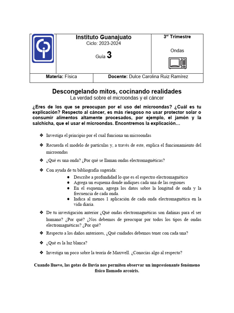 Desmitificando el Microondas | PDF