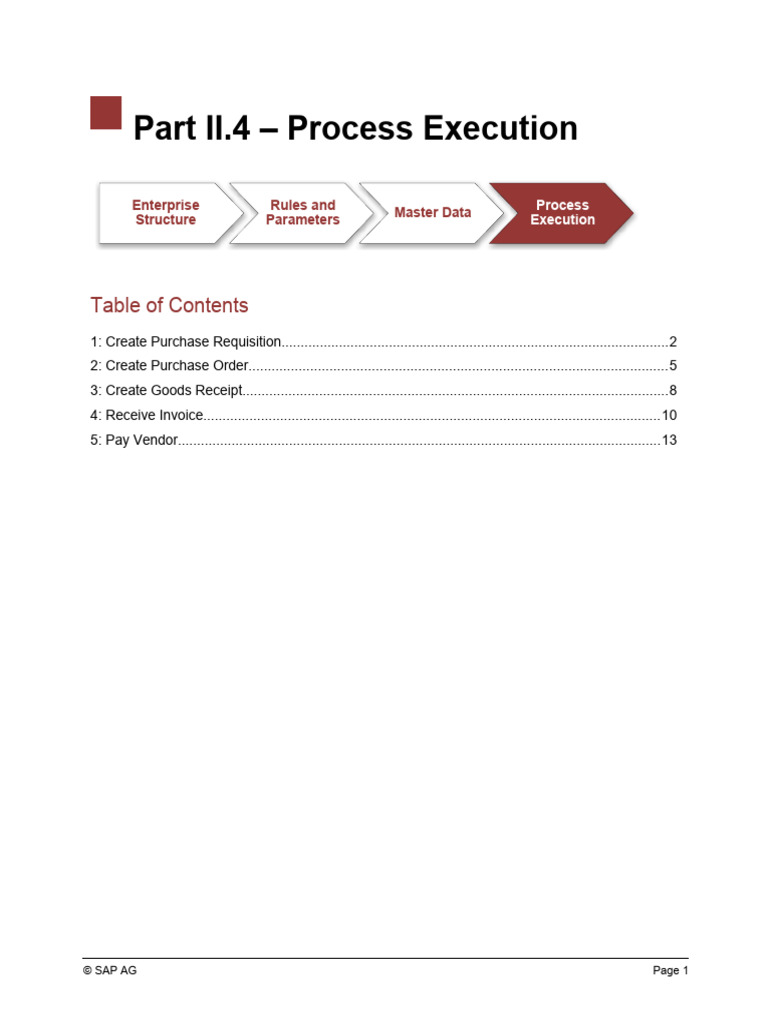 10 - Materials Management - Process Execution (4) | PDF | Business
