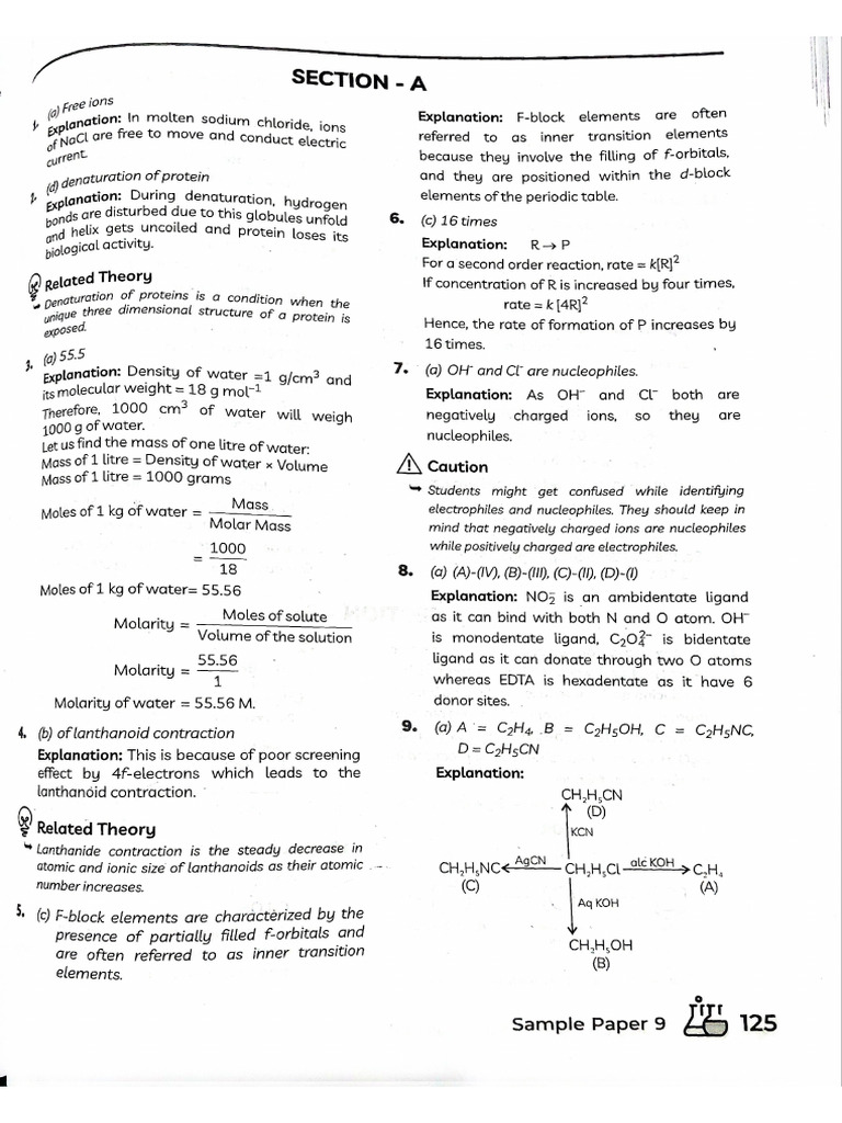 MOCK TEST -2( FULL SYLLABUS SOLUTION. ) | PDF